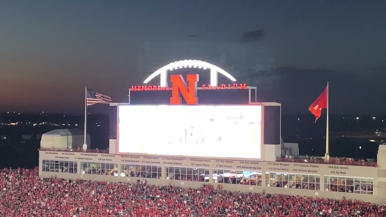 Pro Big Red Nebraska Husker Football vs Indiana Hoosiers 10/1/22 # ...