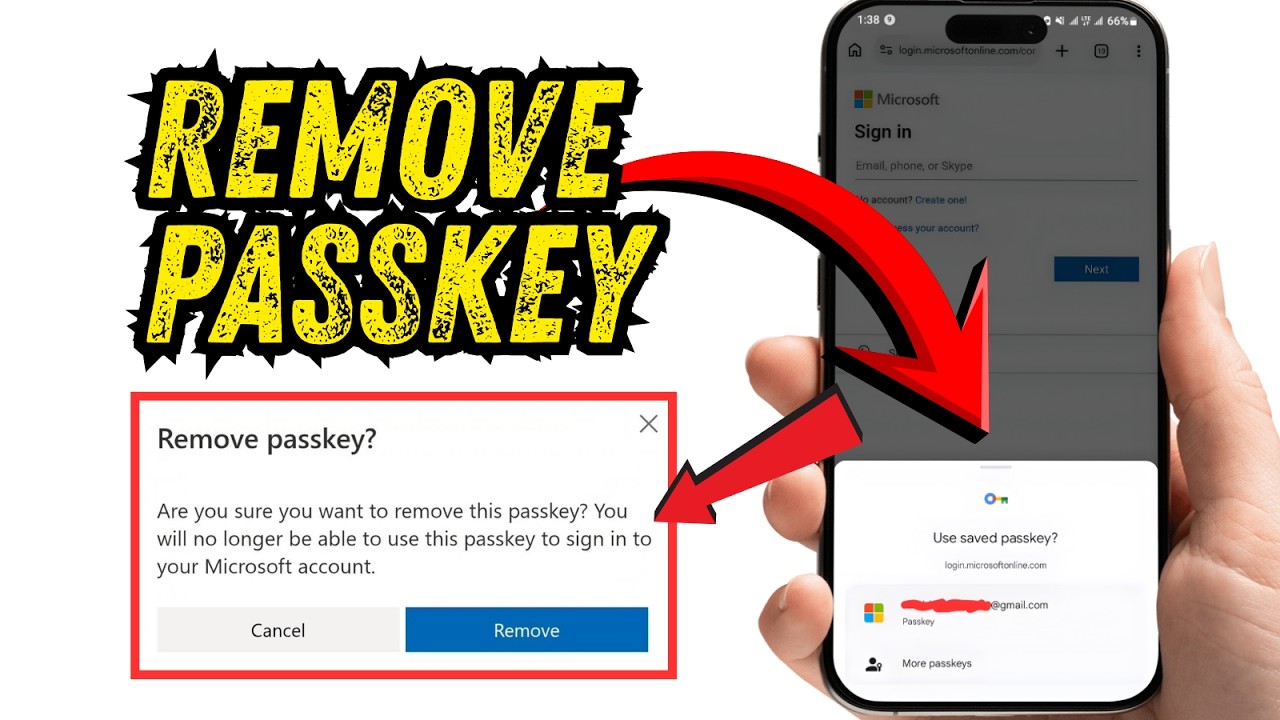 How to Remove Passkey from Microsoft Account | Remove Microsoft Passkey ...