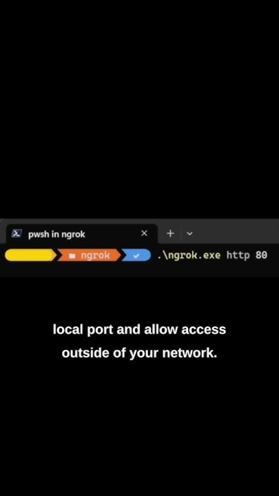 Using ngrok to share your site or server running on a local machine. #ngrok #appdevelopment ...