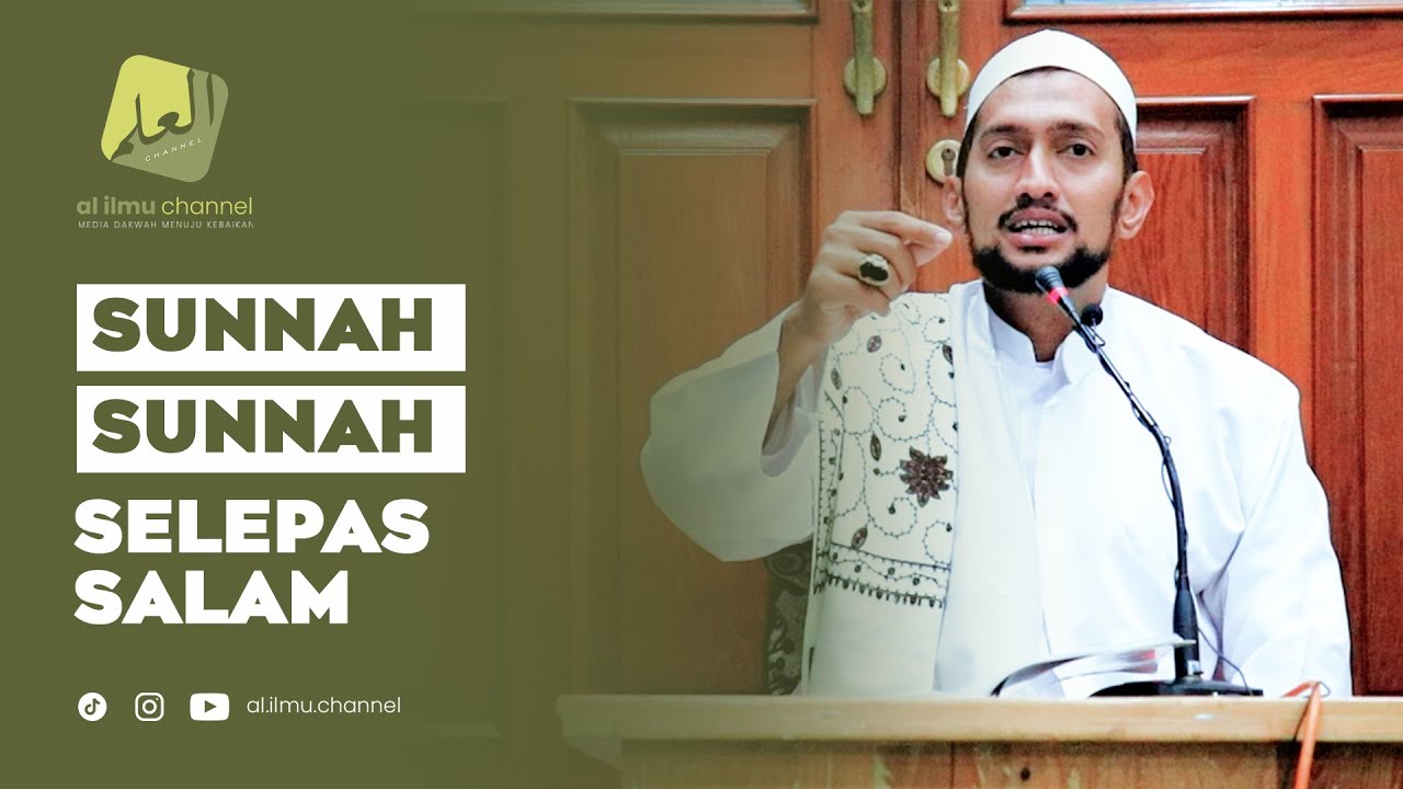 Sunnah - Sunnah Selepas Salam - Al Ustadz Al Habib Zein Al Athos - YouTube