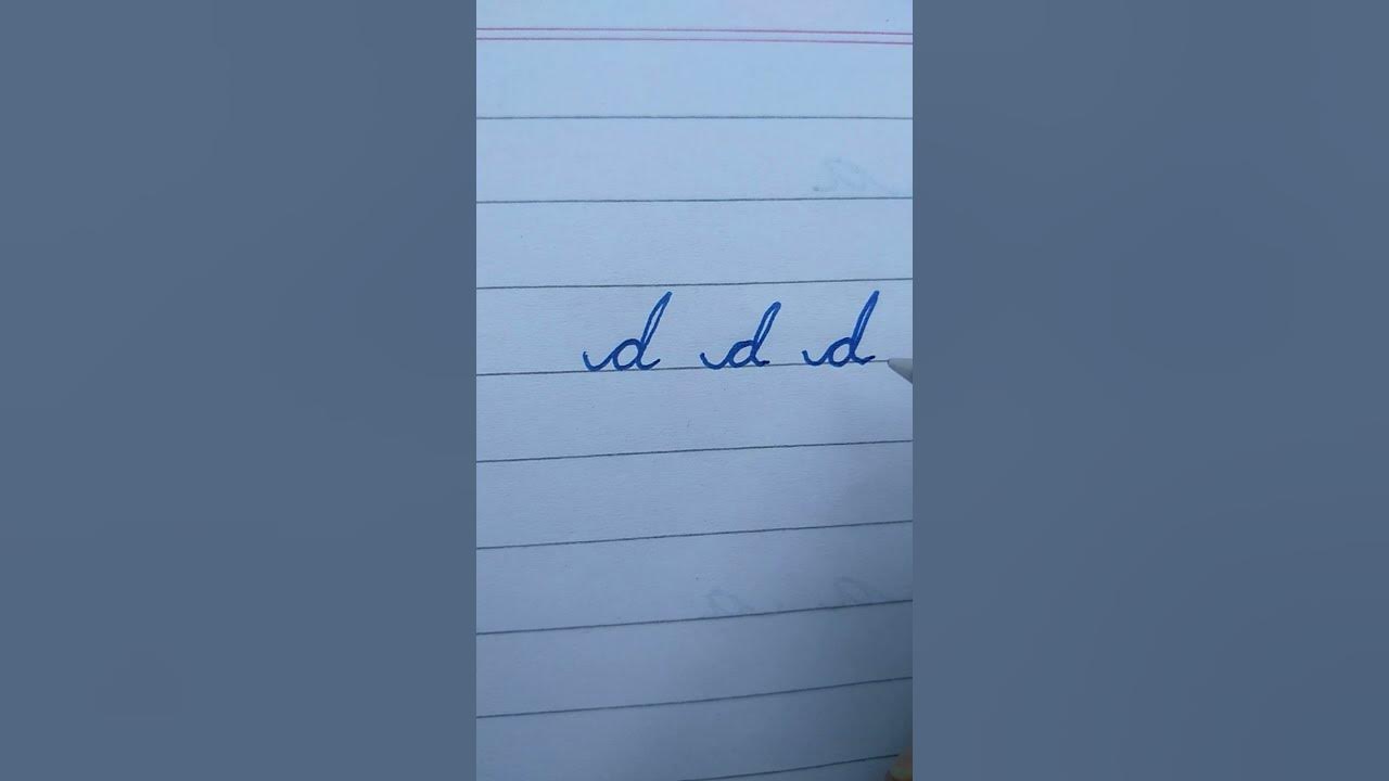 How To Write Small d In Cursive Shorts YouTube how-to-write-small-d-in-cursive-shorts-youtube