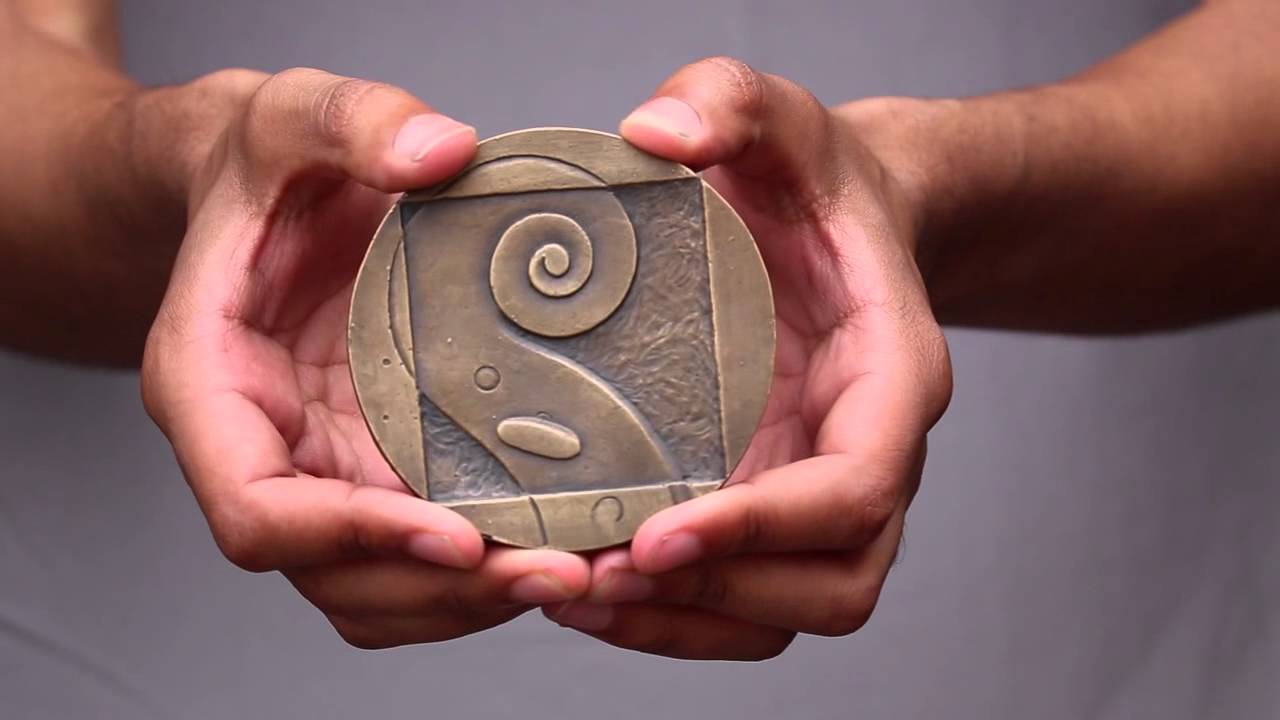 Revel Art Medal by Heidi Wastweet - YouTube