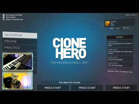 Clone Hero - Configurar teclado midi (Midi Keyboard) (ENG SUBS) - YouTube