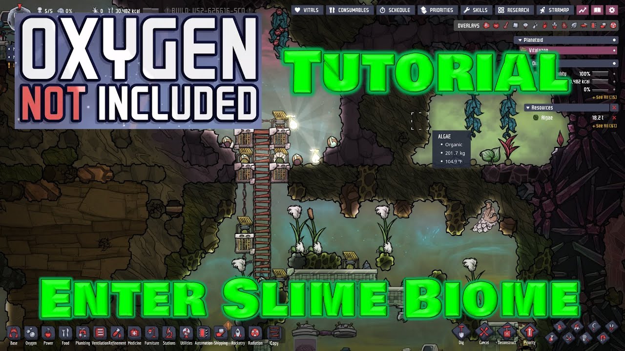 Oxygen Not Included Tutorial - Slime Biome - YouTube
