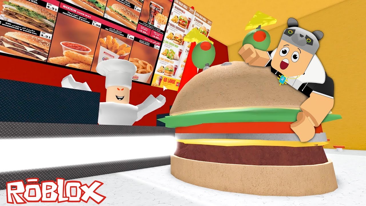 KÖTÜ RESTORANDAN KAÇIŞ! Panda ile Roblox Escape The Evil Fast Food ...