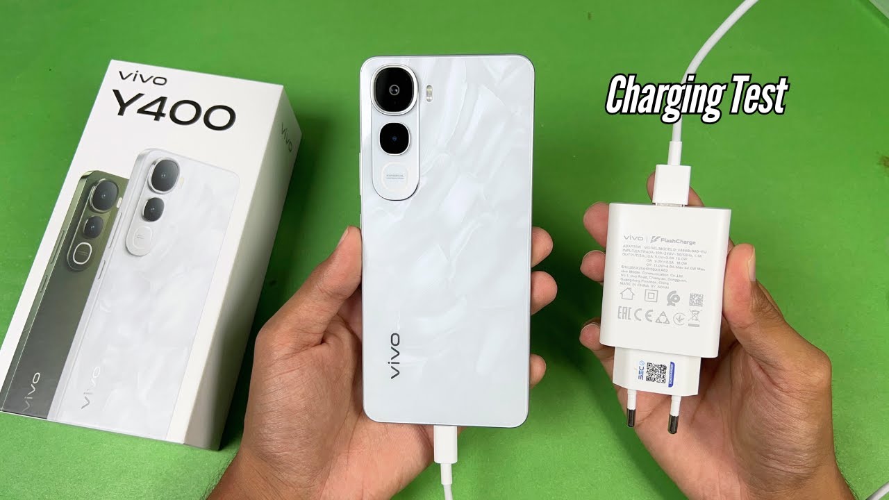 Vivo Y400 Battery Charging Test | Is It Really That Quick? - YouTube