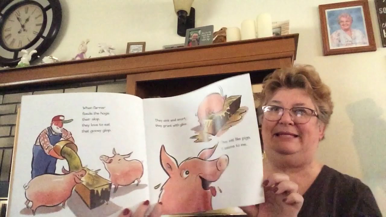 Miss Stephanie reads The Cow Who Loves Cookies - YouTube
