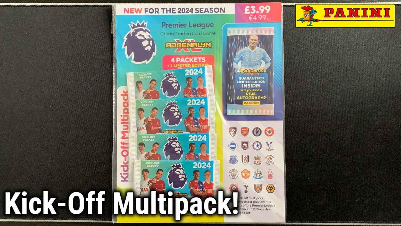 Kick-Off Multipack Opening! - Panini Premier League Adrenalyn XL 2023/ ...