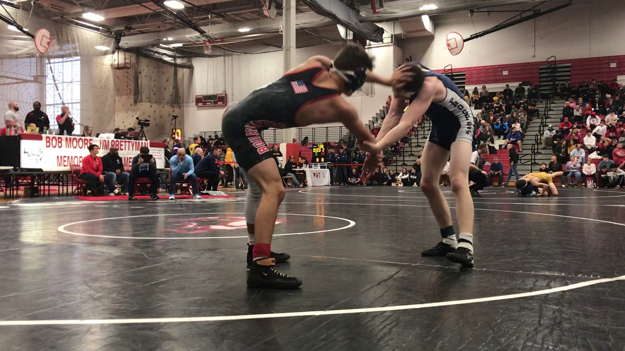 Anthony Mancilla beats IHSA State-Ranked Wrestler at Barrington ...