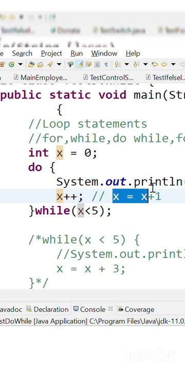 How to write do while loop in Java | English | Java Basics - YouTube