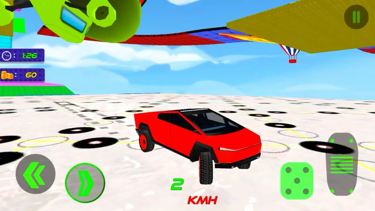 Cybertruck Offroad Stunt Simulator | 2020 Tesla Cybertruck 3D | Android ...