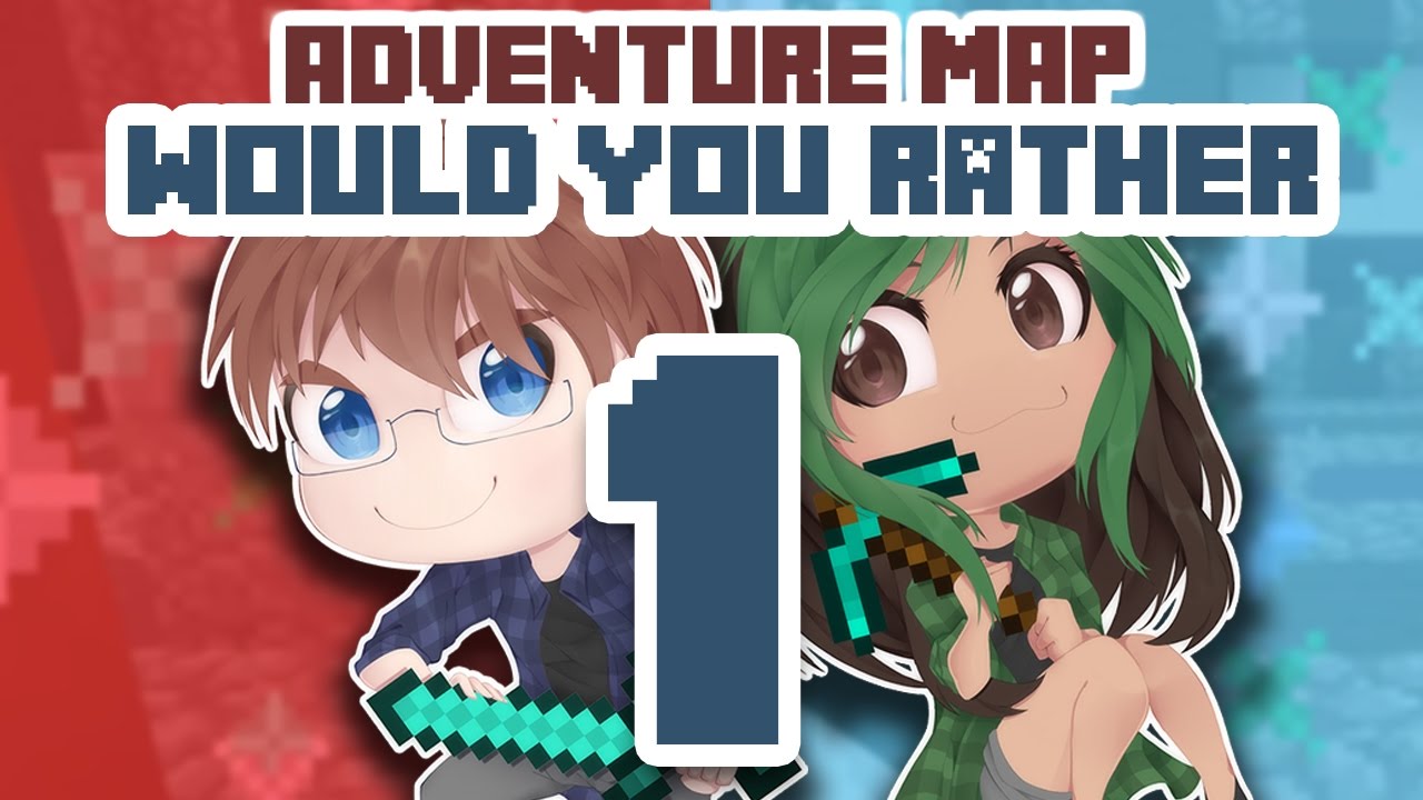 Would You Rather? #1 - Minecraft Adventure Map - YouTube