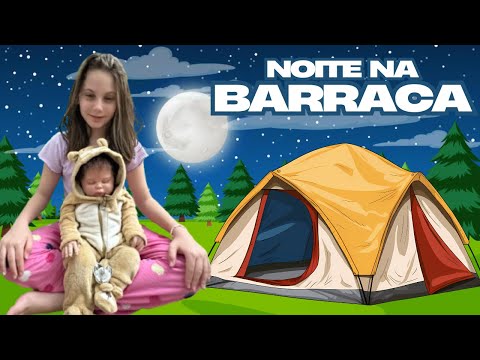 ROTINÃO DA NOITE NA BARRACA - Bebê reborn Mateo