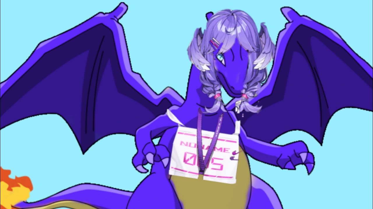 Dragon type Pokemon selen[Selen Tatsuki/Nijisanji EN] - YouTube