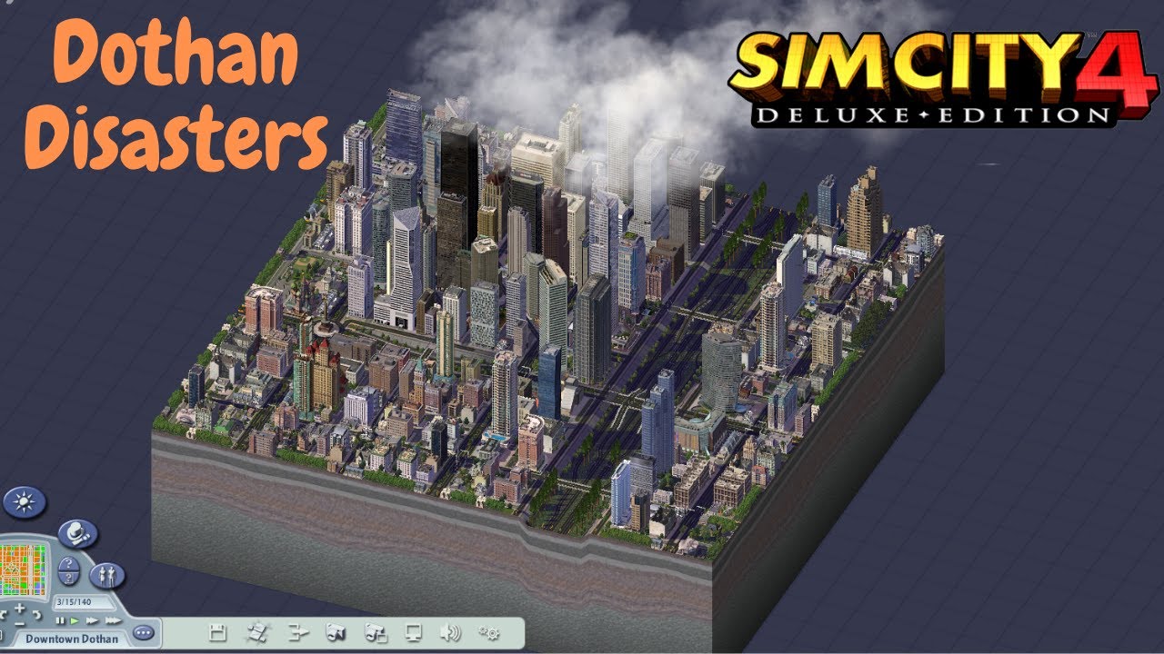 [SimCity 4] Downtown Dothan Disasters - YouTube