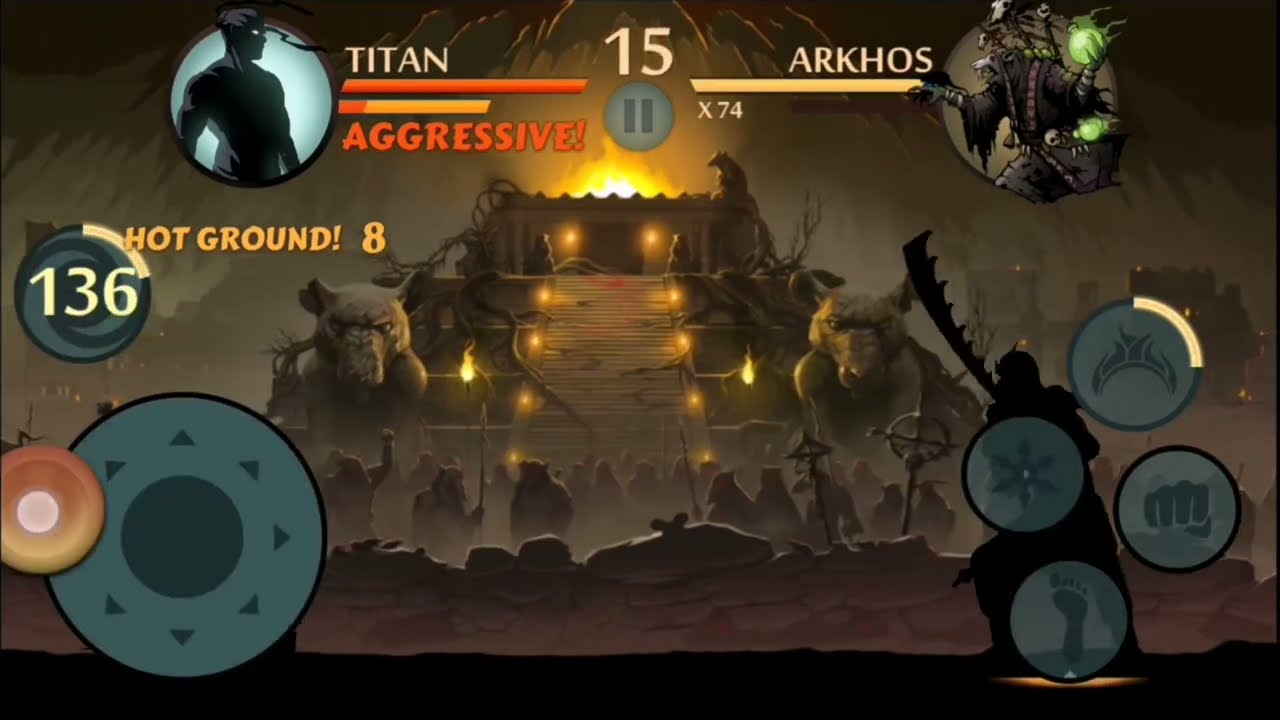 ARKHOS Raid Boss - Shadow Fight 2 - YouTube