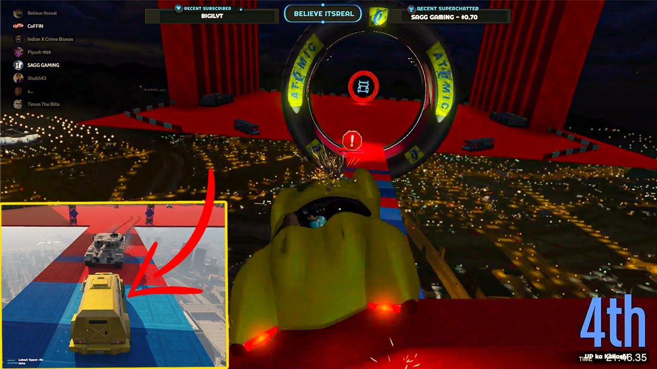 Can I Reach? The Best Gta 5 Flying Car Face To Face Race - GTA 5 ...