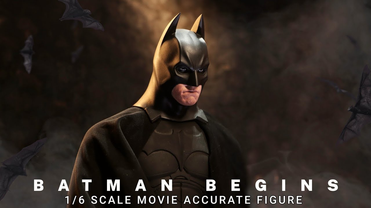 BATMAN BEGINS 1/6 MOVIE ACCURATE FIGURE - YouTube