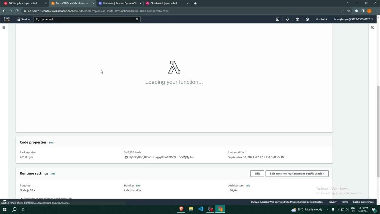 Crud Api In Graphql And Appsync Using Dynamodb And Lambda Nodejs Youtube