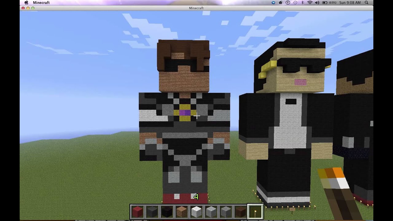 Skydoesminecraft Statue With Sword