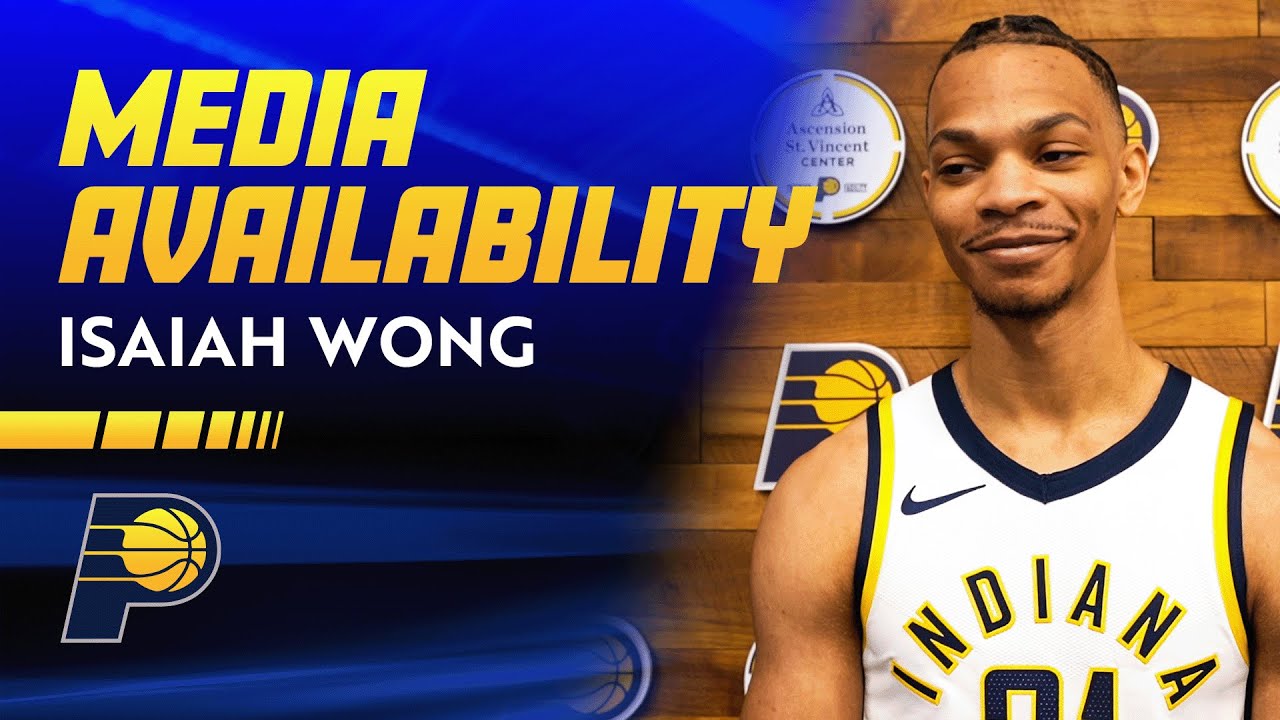 Isaiah Wong Media Availability (October 2, 2023) | Indiana Pacers - YouTube