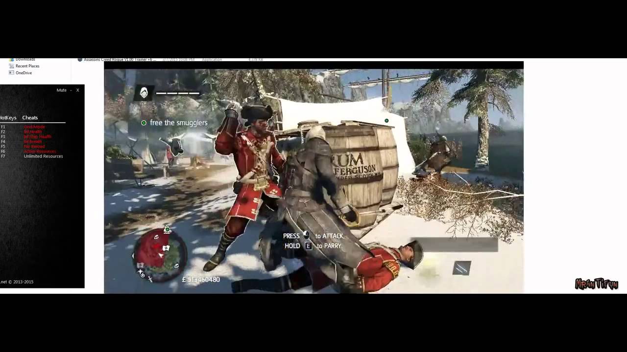 Assassins Creed Rogue Trainer +6 - YouTube
