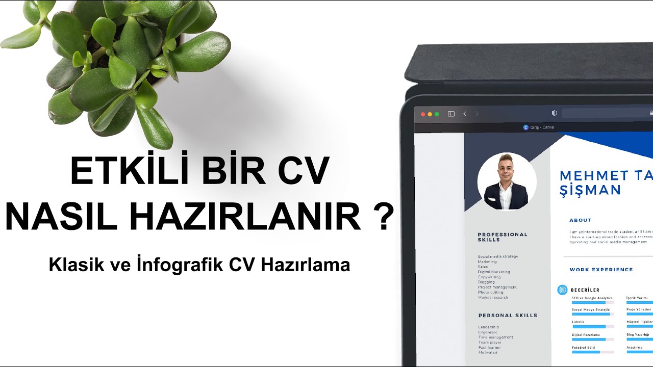 CV NASIL HAZIRLANIR ? ETKİLİ CV HAZIRLAMAK | KLASİK VE İNFOGRAFİK CV ...