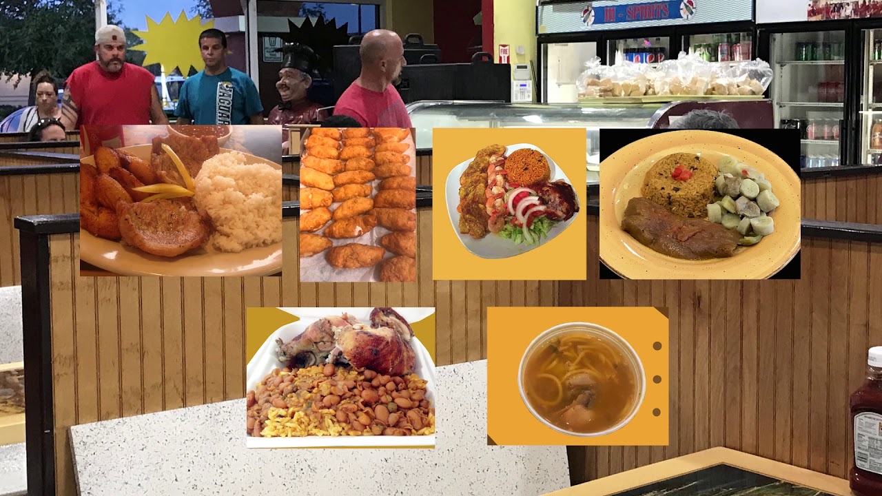 Piocos Chicken... Caribbean Soul Food in Kissimmee. - YouTube