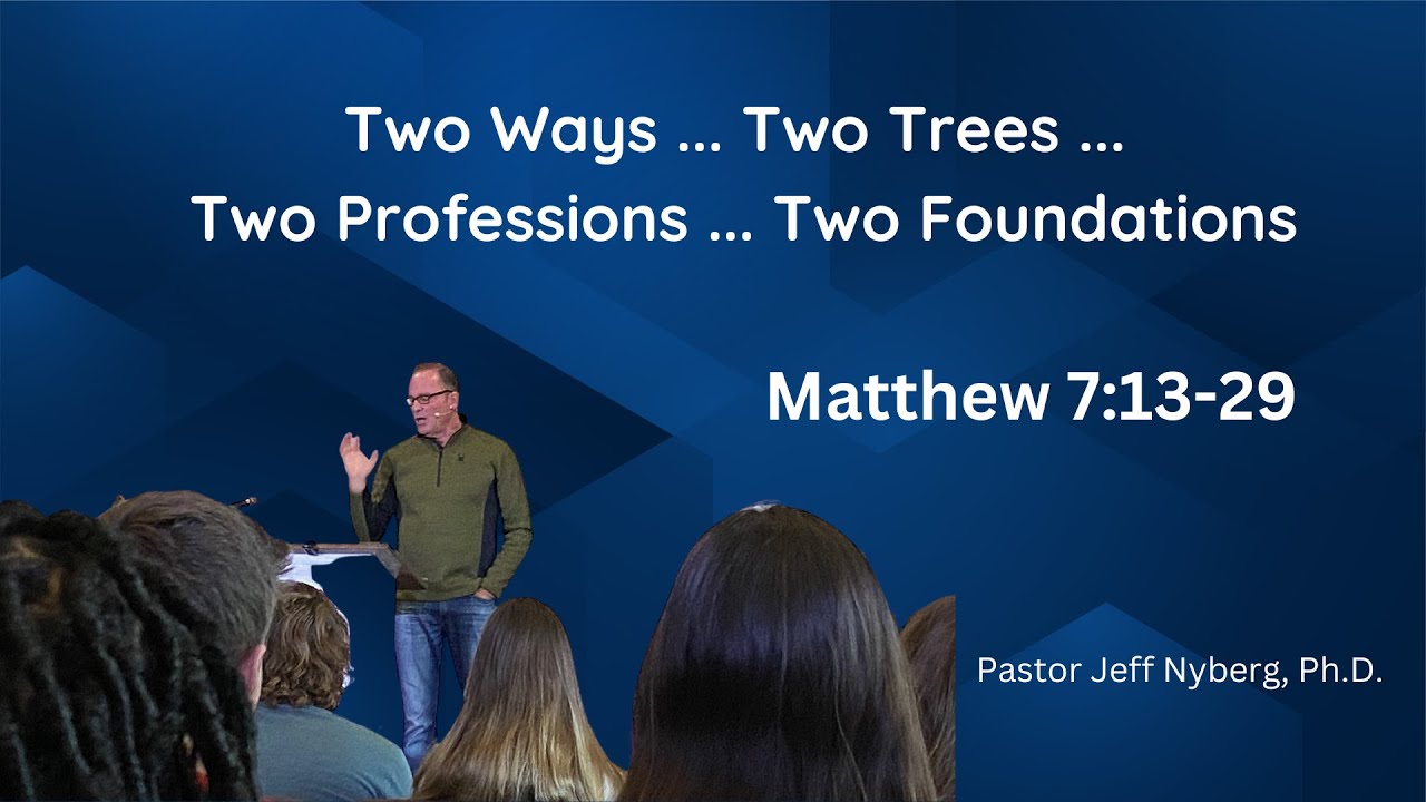 Two Ways, Two Trees, Two Professions, and Two Foundations - YouTube
