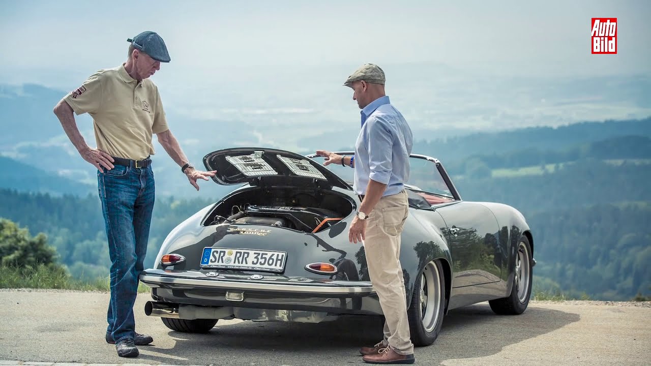 Супер-Porsche 356 с двигател на 911 Turbo на Валтер Рьорл - YouTube