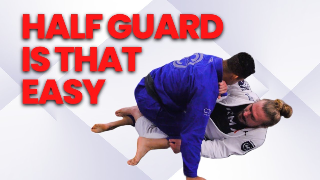 UNSTOPPABLE Sweeps From Half Guard - FULL CLASS - YouTube