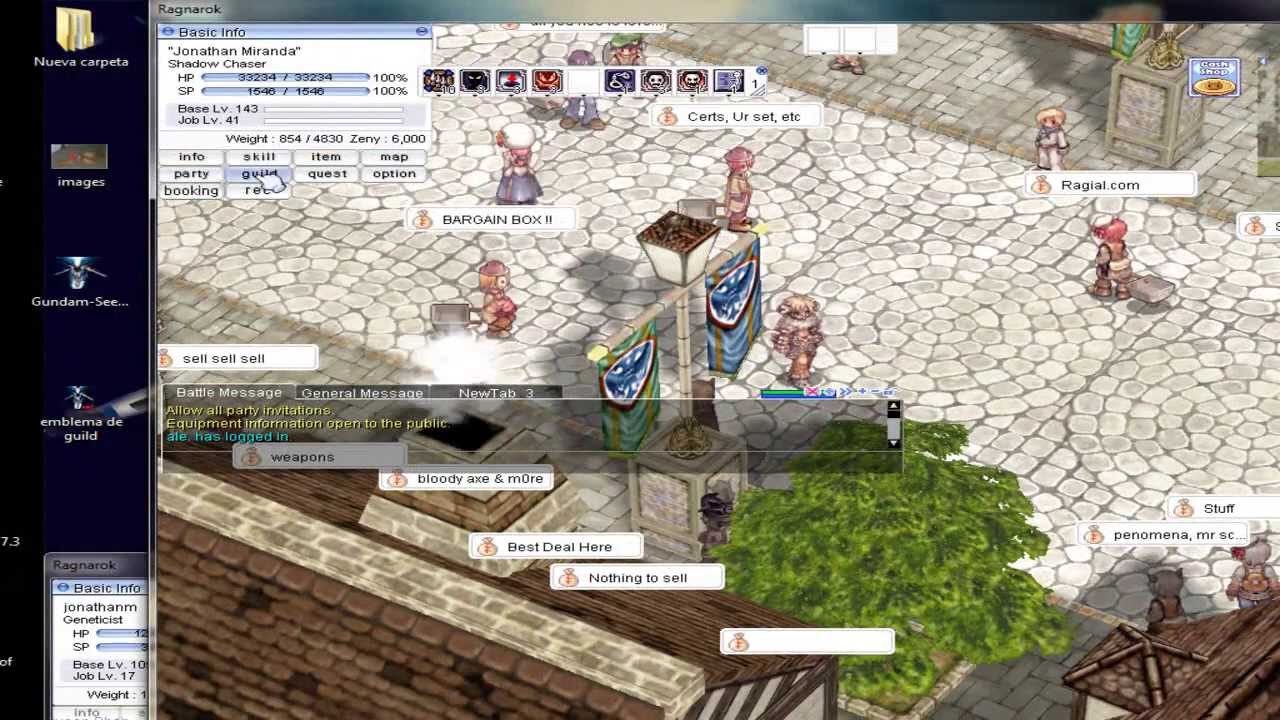 Como hacer emblemas en ragnarok - YouTube