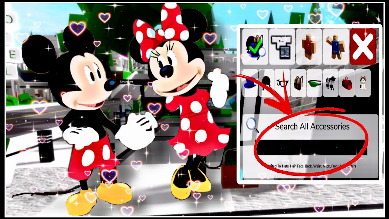 (FREE) HOW TO BE MICKEY AND MINI MOUSE IN BROOKHAVEN ROBLOX - YouTube