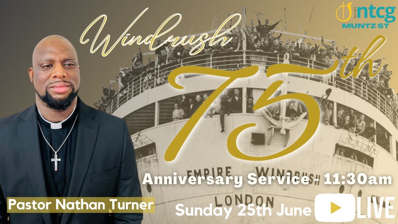 Windrush 75th Anniversary Service - 25th June 2023 - YouTube