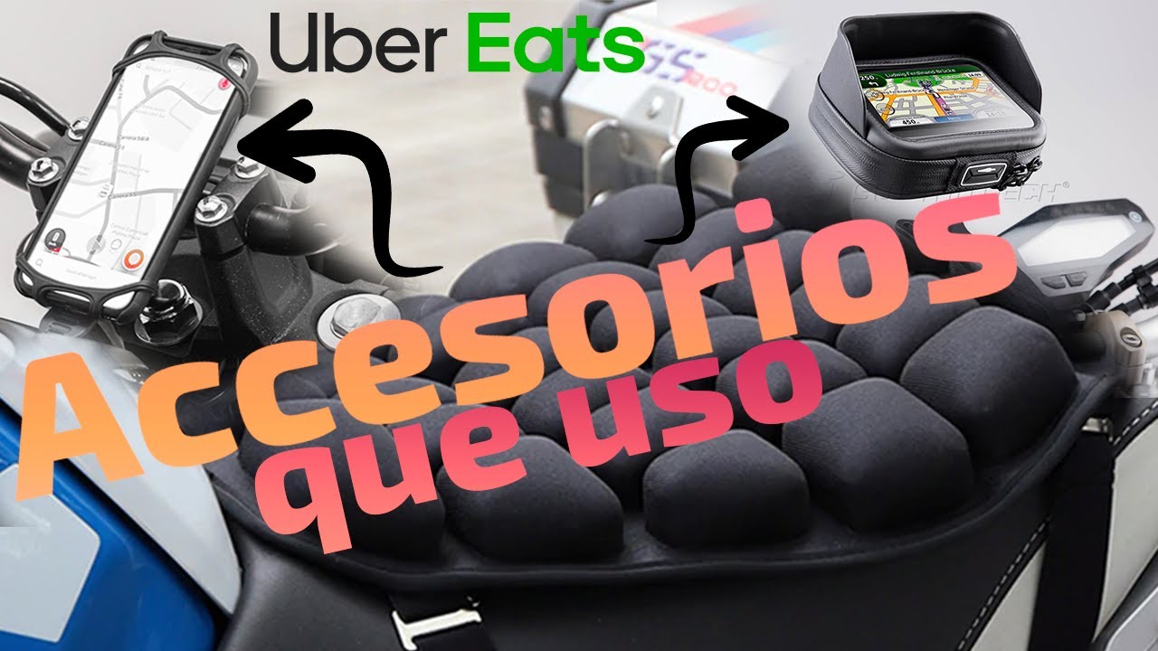 Accesorios que DEBES tener en Rappi, Uber Eats y DIDI Food - YouTube
