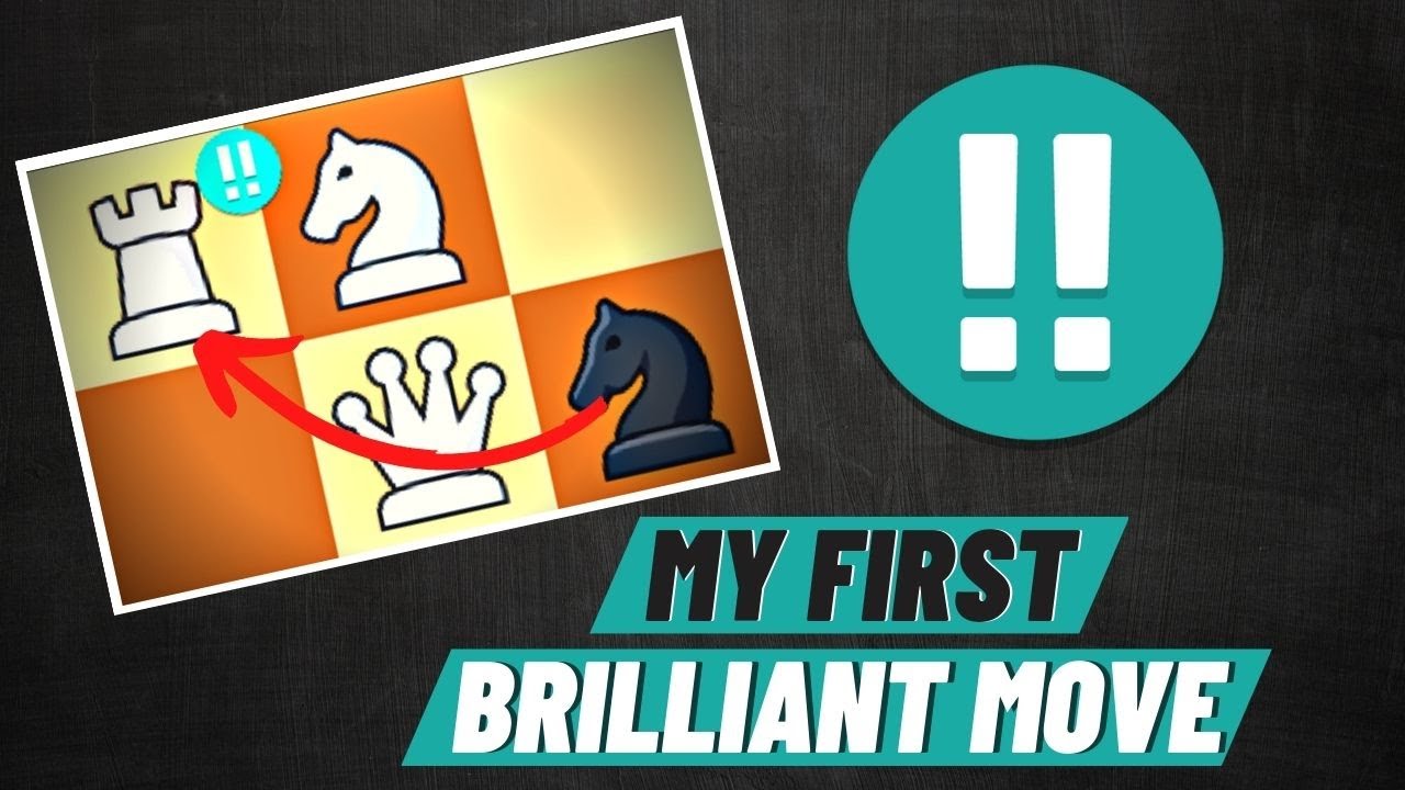 My First Brilliant Move !! In a Rapid Game - YouTube