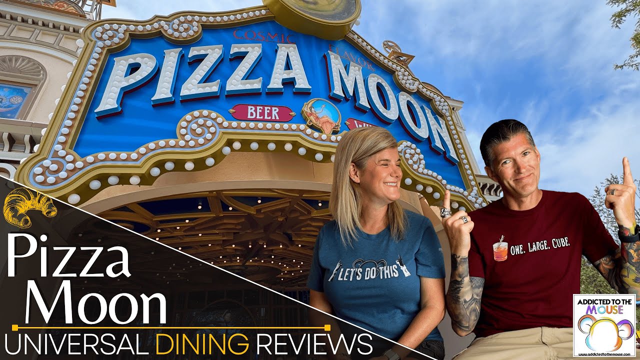 Epic Universe Pizza Moon Taste Test! | Universal Dining Review - YouTube