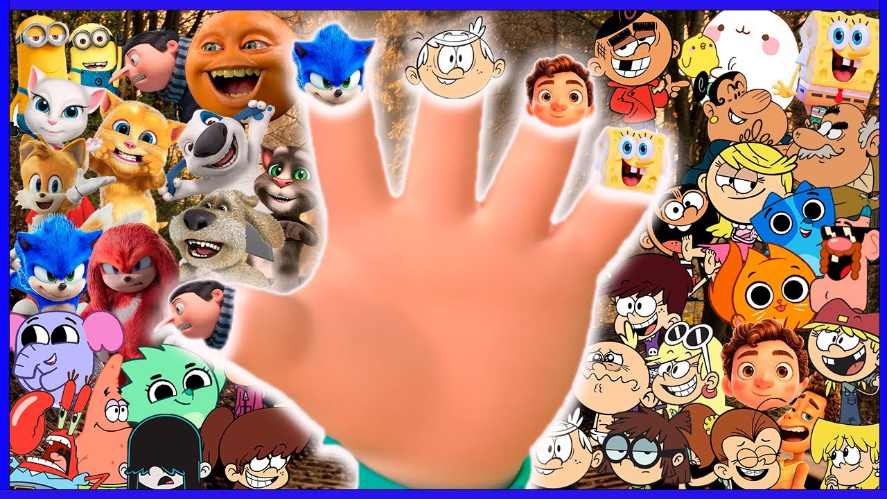 Finger Family Song (Movies, Games and Series COVER) feat Minions Rise ...