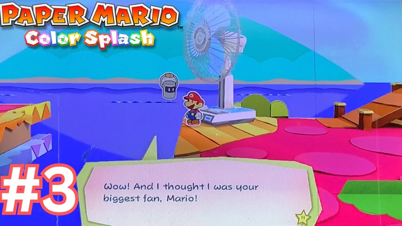 Cherry Lake - Paper Mario: Color Splash l 100% Gameplay Ep 3 (Nintendo ...