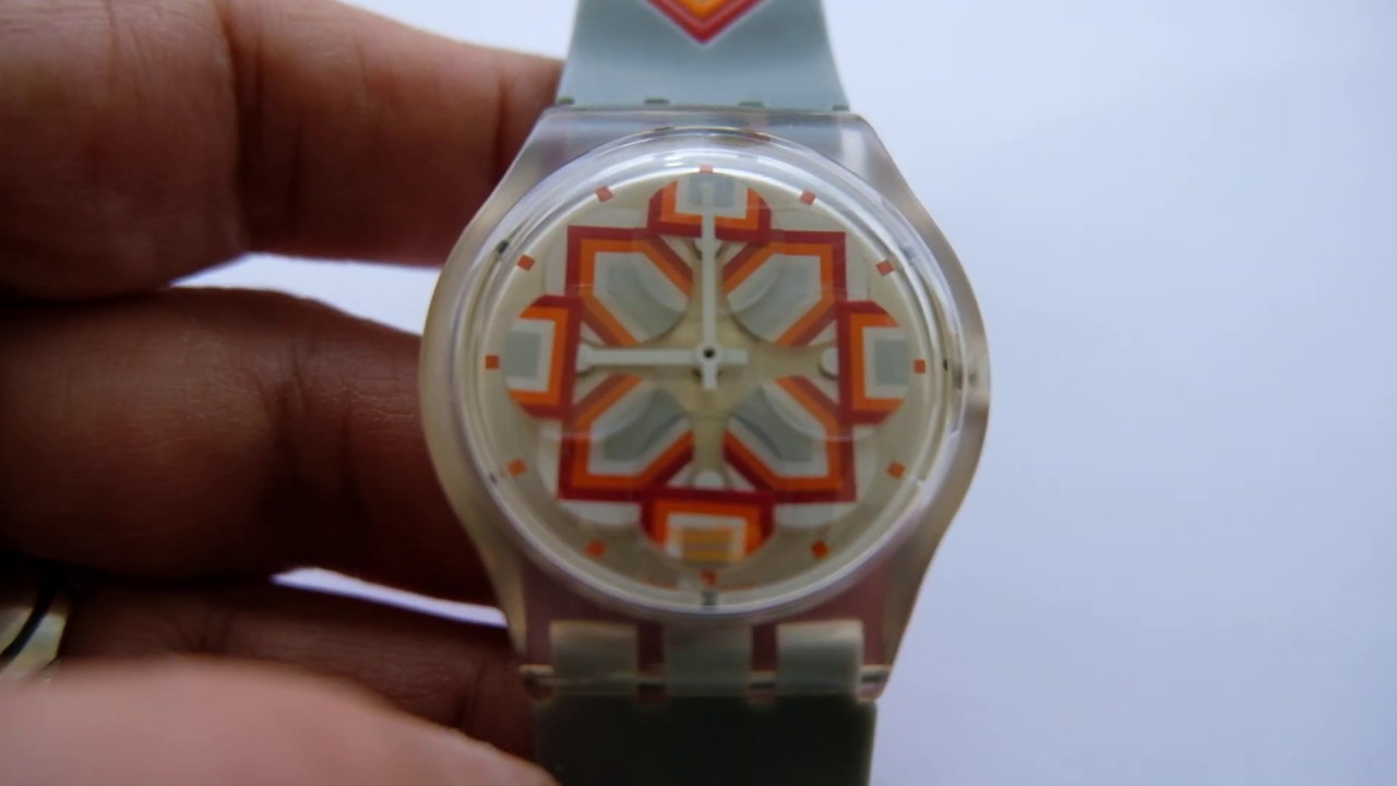Swatch Moving Flower watch - YouTube
