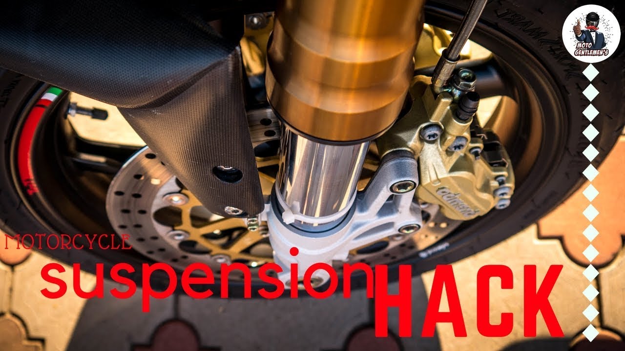 Motorcycle Suspension HACK - YouTube