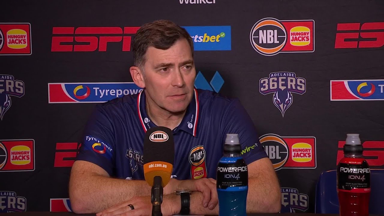 Mike Wells press conference vs Brisbane Bullets - Round 11, NBL25 - YouTube