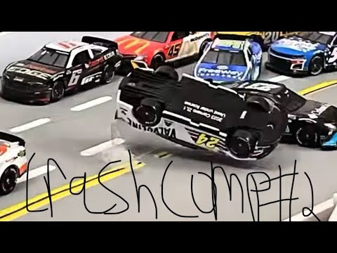 NASCAR Stop Motion Crash Compilation #2 - YouTube