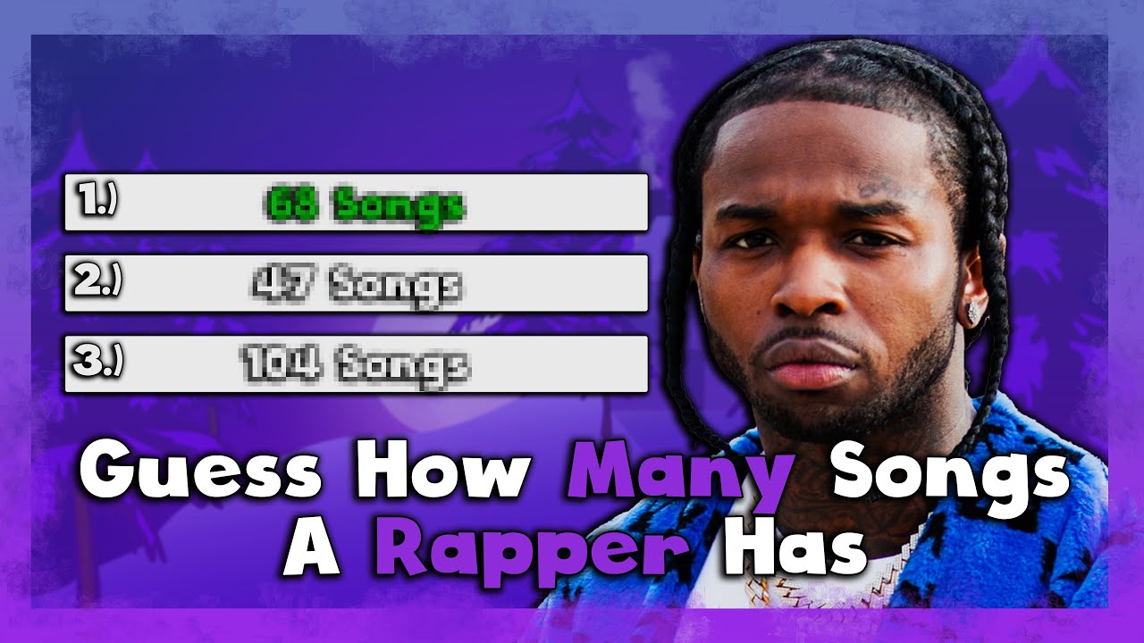 Guess The Amount Of Songs A Rapper Has! *CHALLENGE* - YouTube