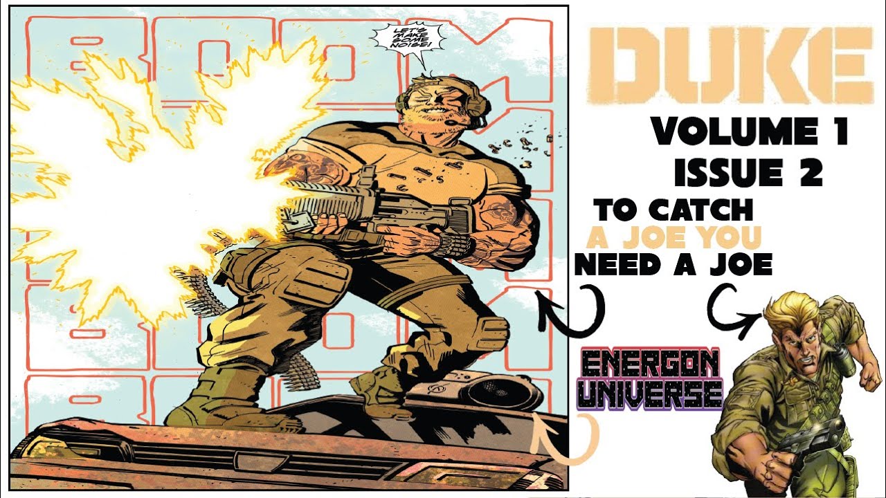 G.I. Joe Stalker And Rock 'n Roll Track Duke Issue 2 Skybound Comic ...