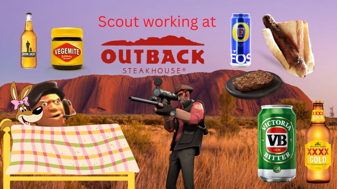 (TF2 uberduck.ai) Scout is working at Outback steakhouse - YouTube