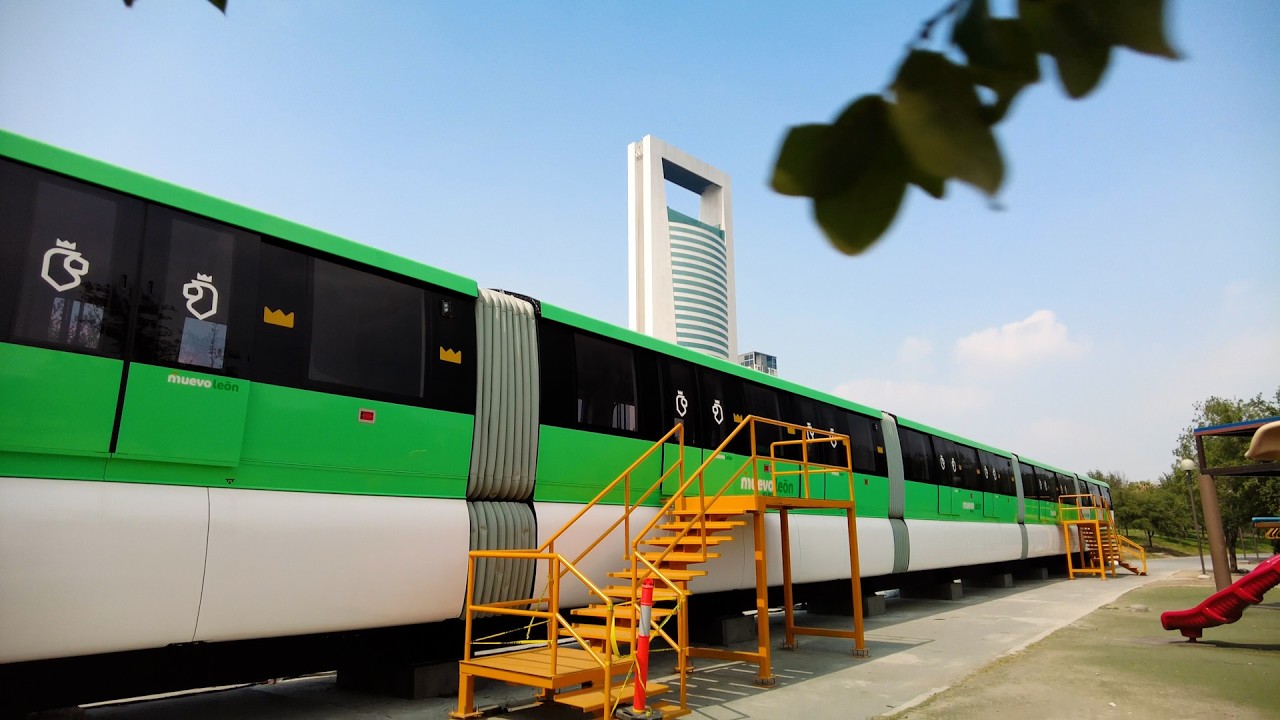 Conoce el NUEVO METRO de MONTERREY: Tren Monorriel 😱 - YouTube