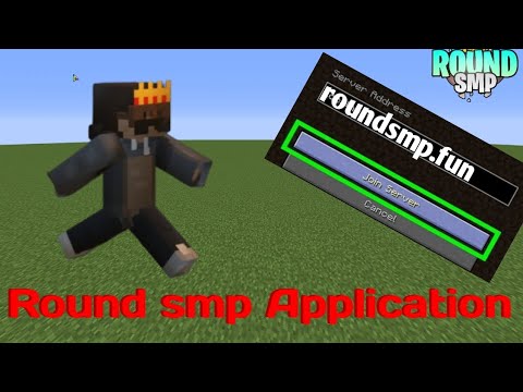 Round smp Season 2 Application #minecraft #minecraft smp - YouTube