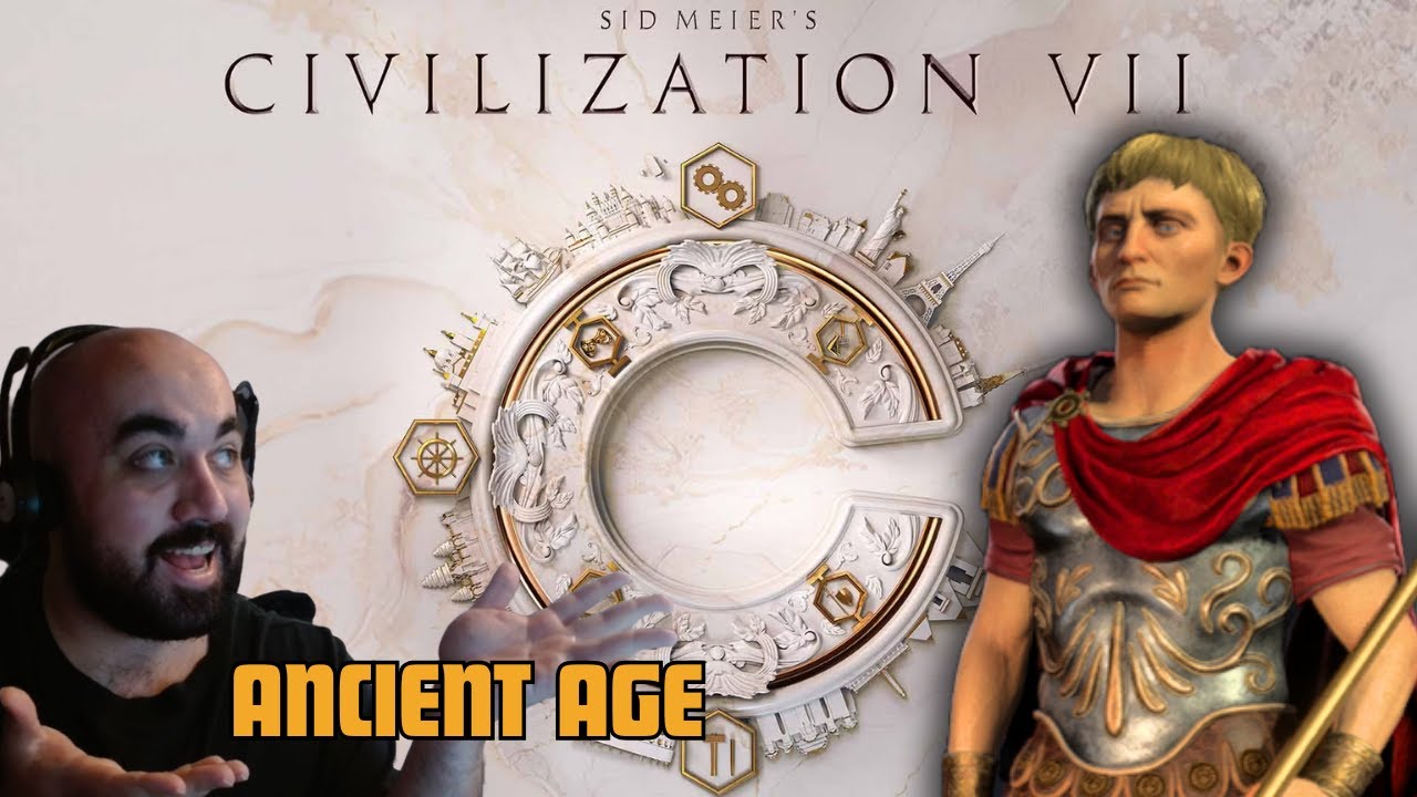 🔴Civ 7 NEW Civ CARTHAGE Start in Antiquity as Augustus - YouTube