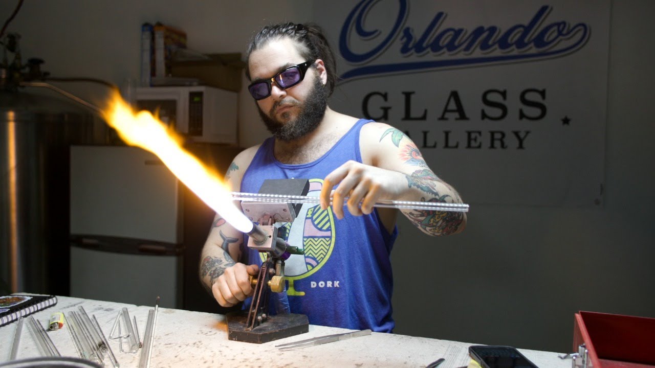 Orlando Glass Gallery Coyle Show - YouTube